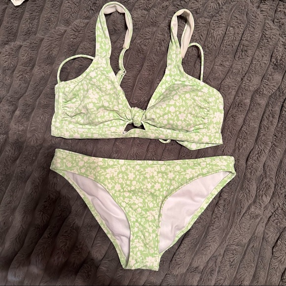 Swim | Green Target Bikini | Poshmark
